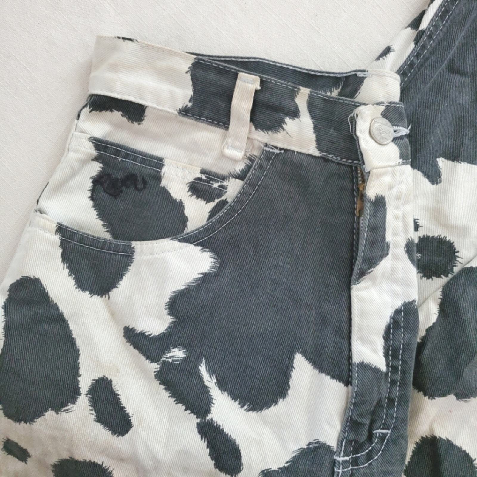 Vintage Roper cow print jeans 28 inch waist - Gem