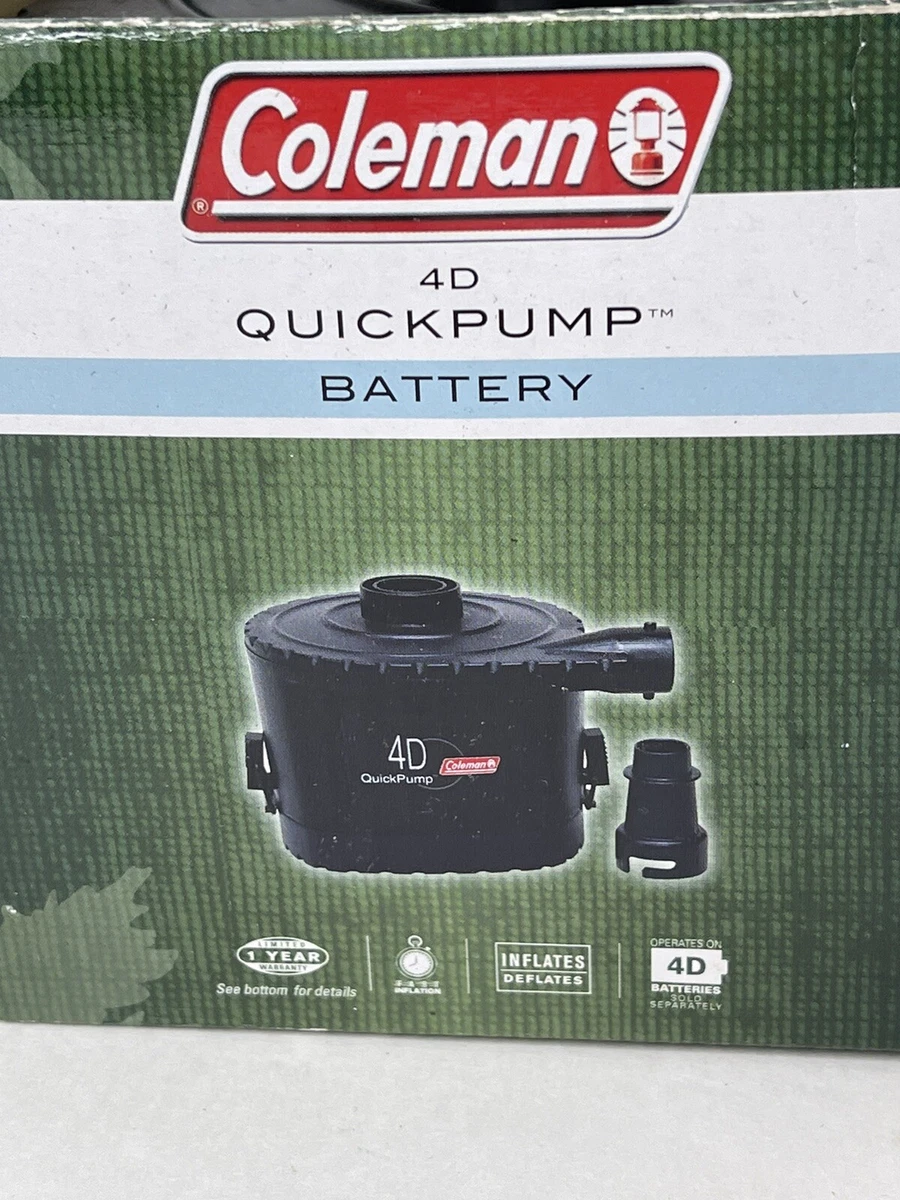 Coleman 4d Quick Pump Battery