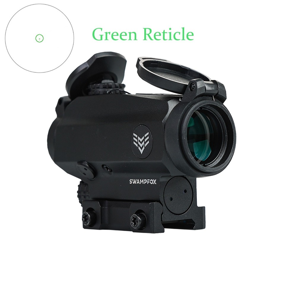 Swampfox Blade 1x25mm Prism Scope Red / Green BRC Reticle Sight | eBay