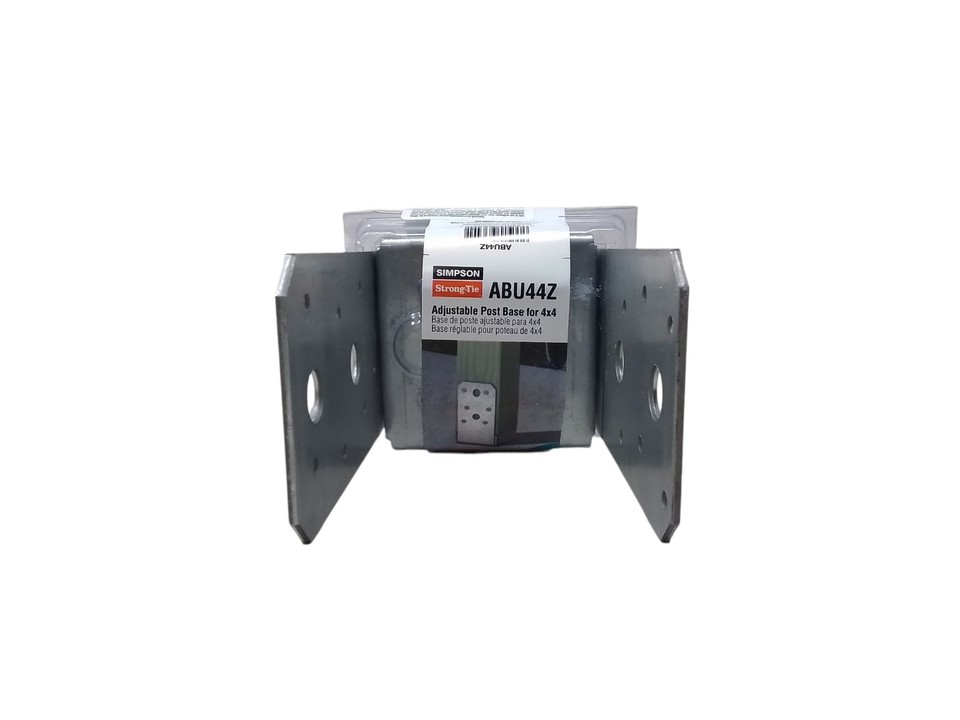 Simpson Strong-Tie ABU44Z ABU ZMAX Galvanized Adjustable Standoff Post ...