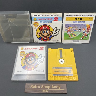 Super Mario Bros. 2 & Soccer Nintendo Famicom Disk System FMC-SMB From ...