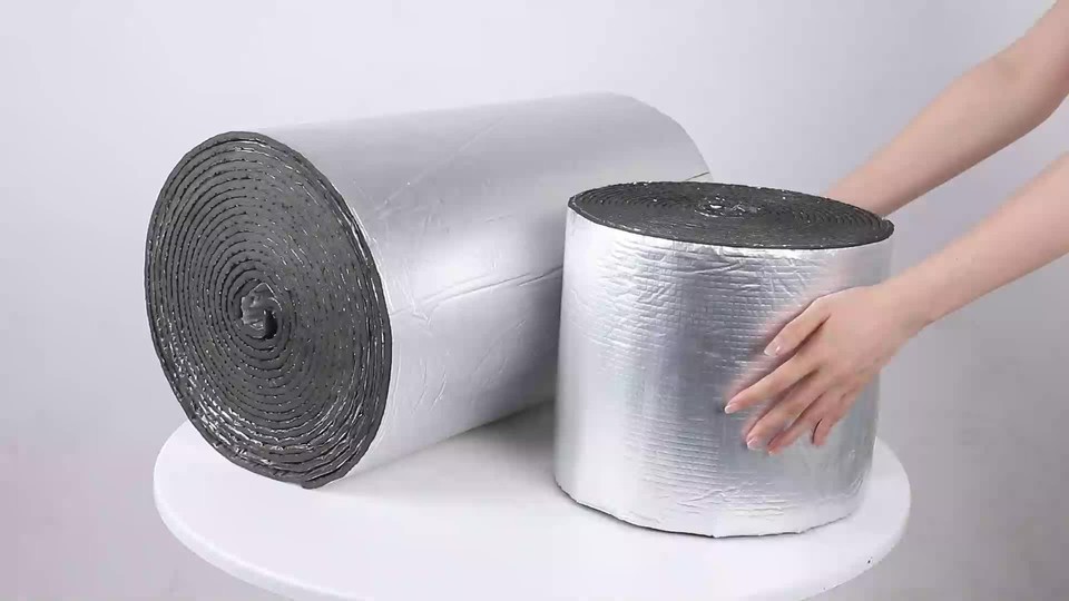 10M Self Adhesive Foil Insulation Foam Roll for Floors/Roofs/Garage ...