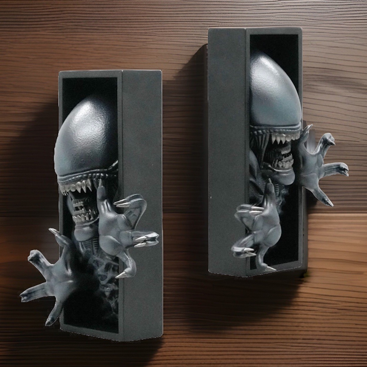 1x 7.5” Alien Xenomorph Bookend Figurine Statue Sci-Fi Movie ...