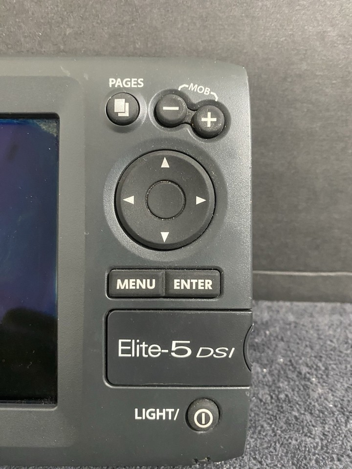 Lowrance Elite-5 DSI Color DownScan Imaging Fishfinder + GPS ...