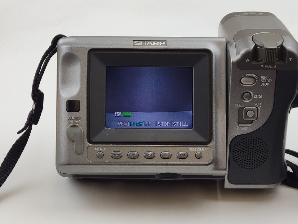 Sharp Viewcam VL-E650U 8mm Video8 Video Camcorder - NO BATTERY - SMALL ...