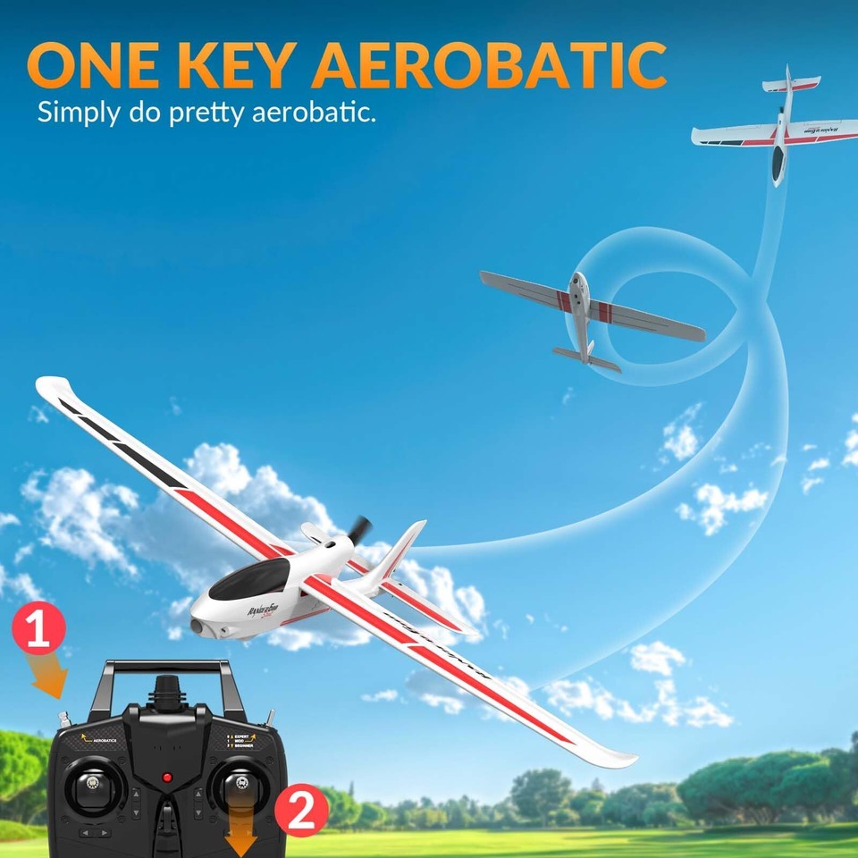 New Version RC Plane, Remote Control Airplane for Adults,4-Channel RC ...