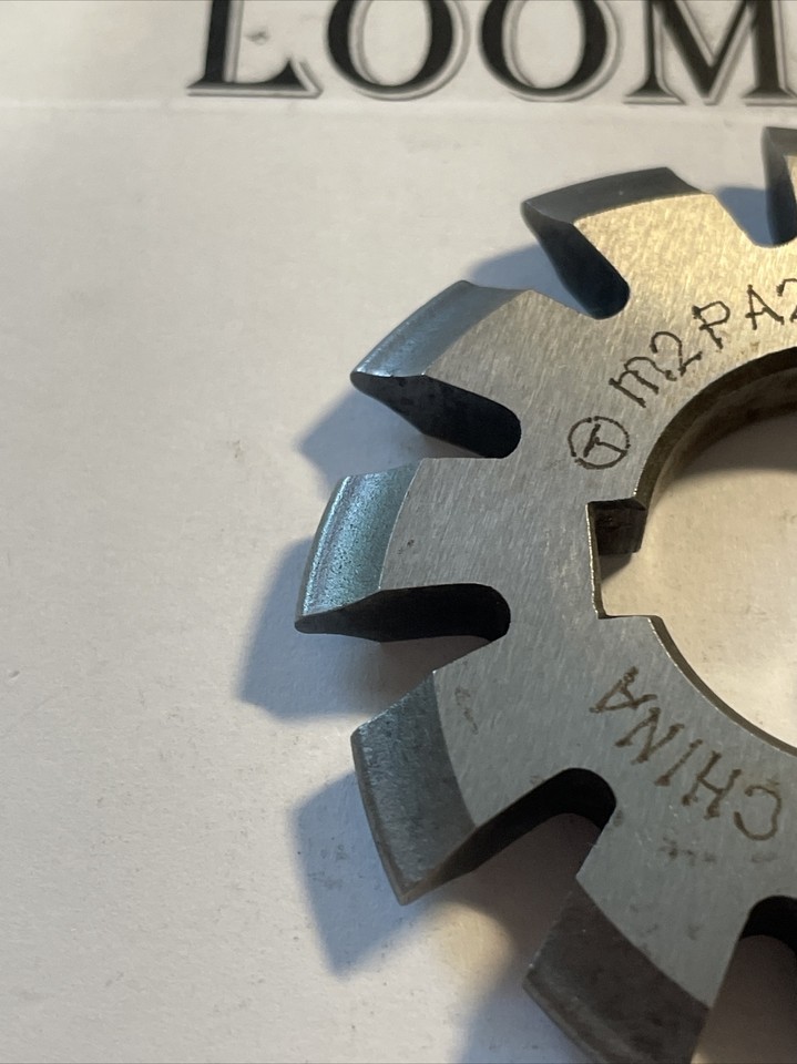 Involute Gear Cutter Module 2 #5 21-25T 20°PA 1” Bore China Milling N43 ...