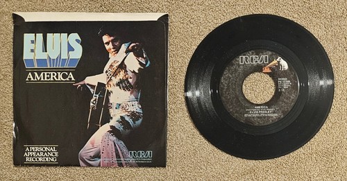Elvis Presley My Way/America The Beautiful 7" Single Elvis In Concert ...