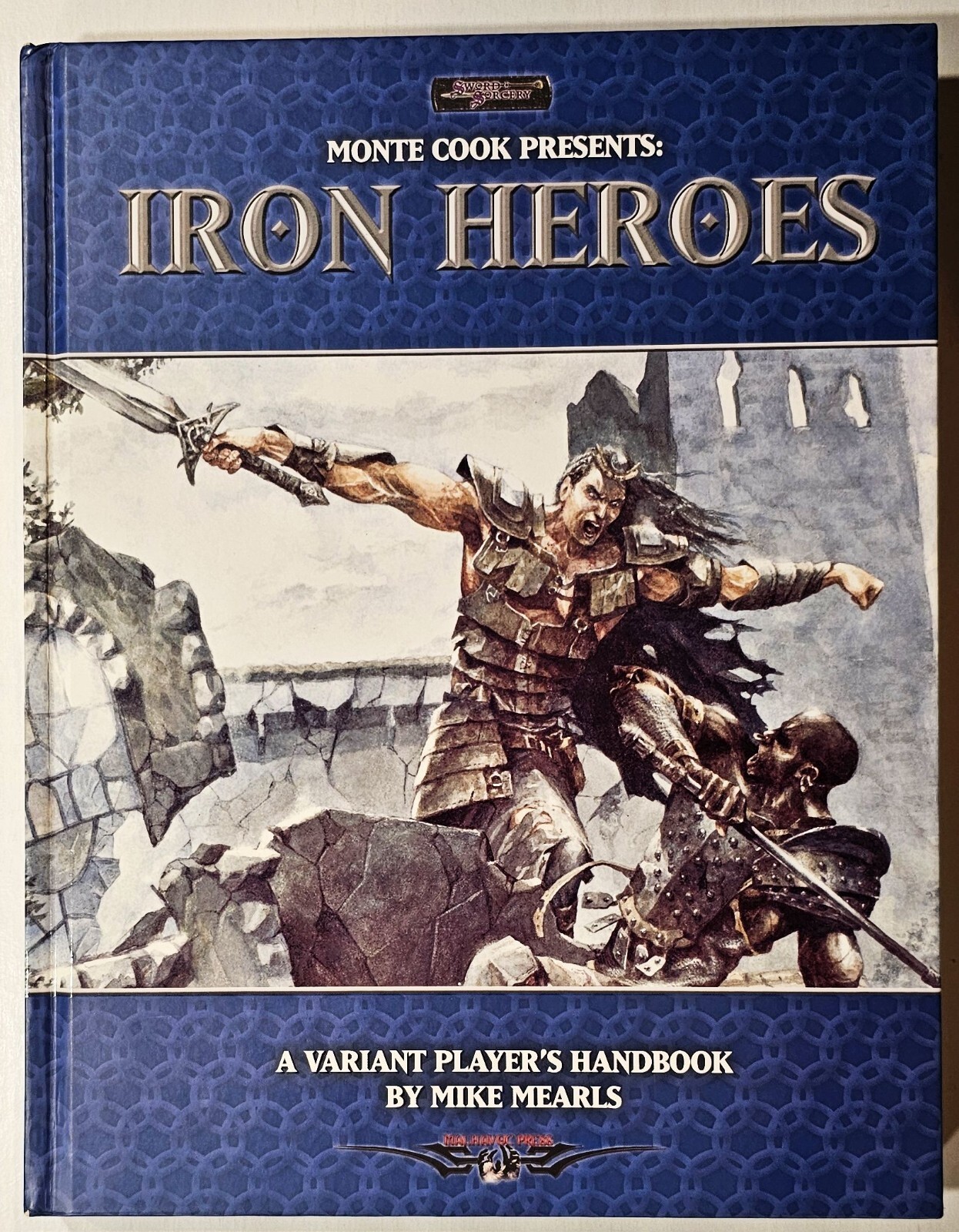 D&D IRON HEROES RPG D20 A Variant Player's Handbook Monte Cook Presents ...