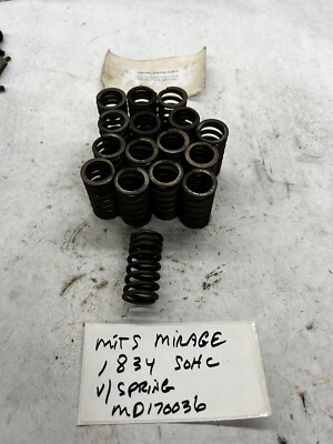 VALVE SPRING USED FITS MITSUBISHI MIRAGE 1834c SOHC 16V 4G93 92-02 ...
