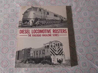 Diesel Locomotive Rosters Covered thru 1973 | eBay