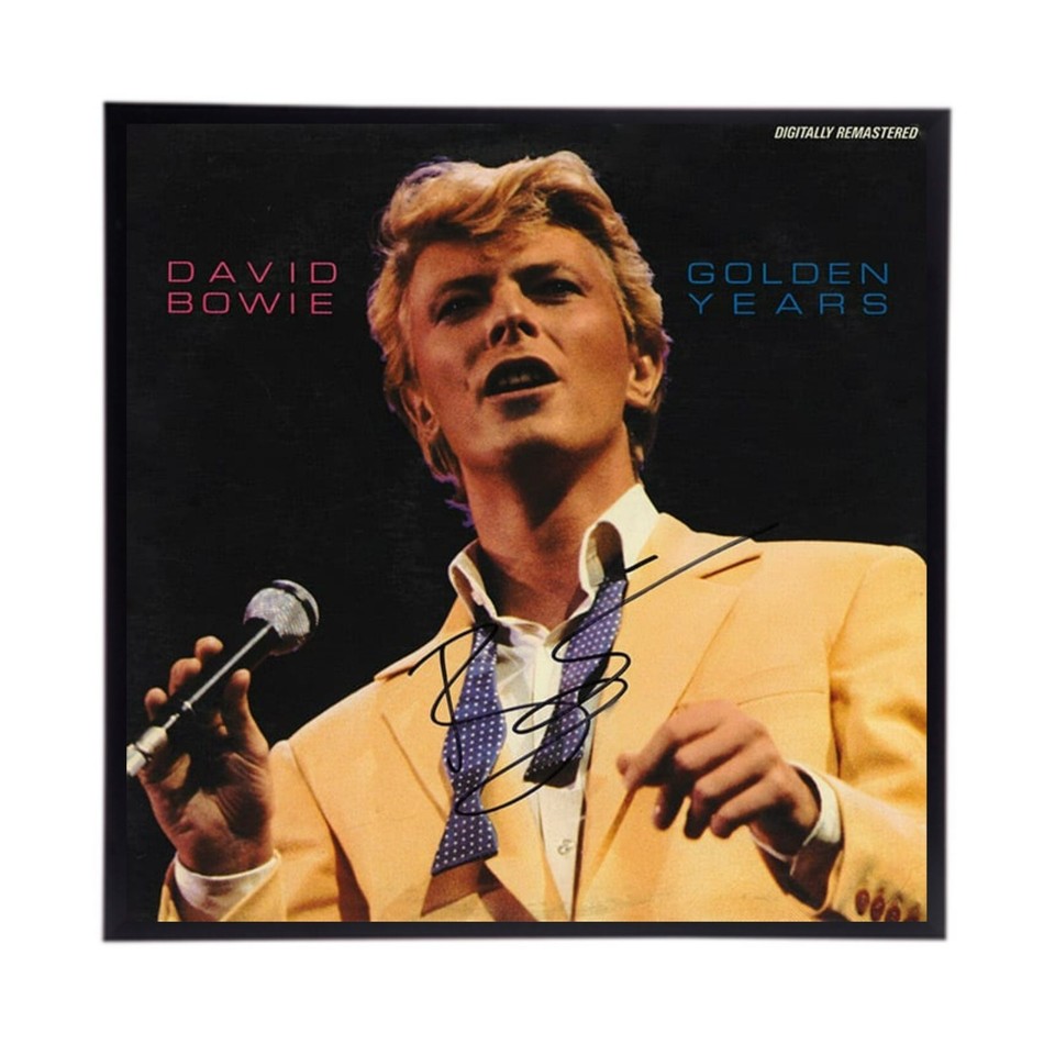 Choose Any 3. Framed, DAVID BOWIE Autographed Album Cover Replicas ...
