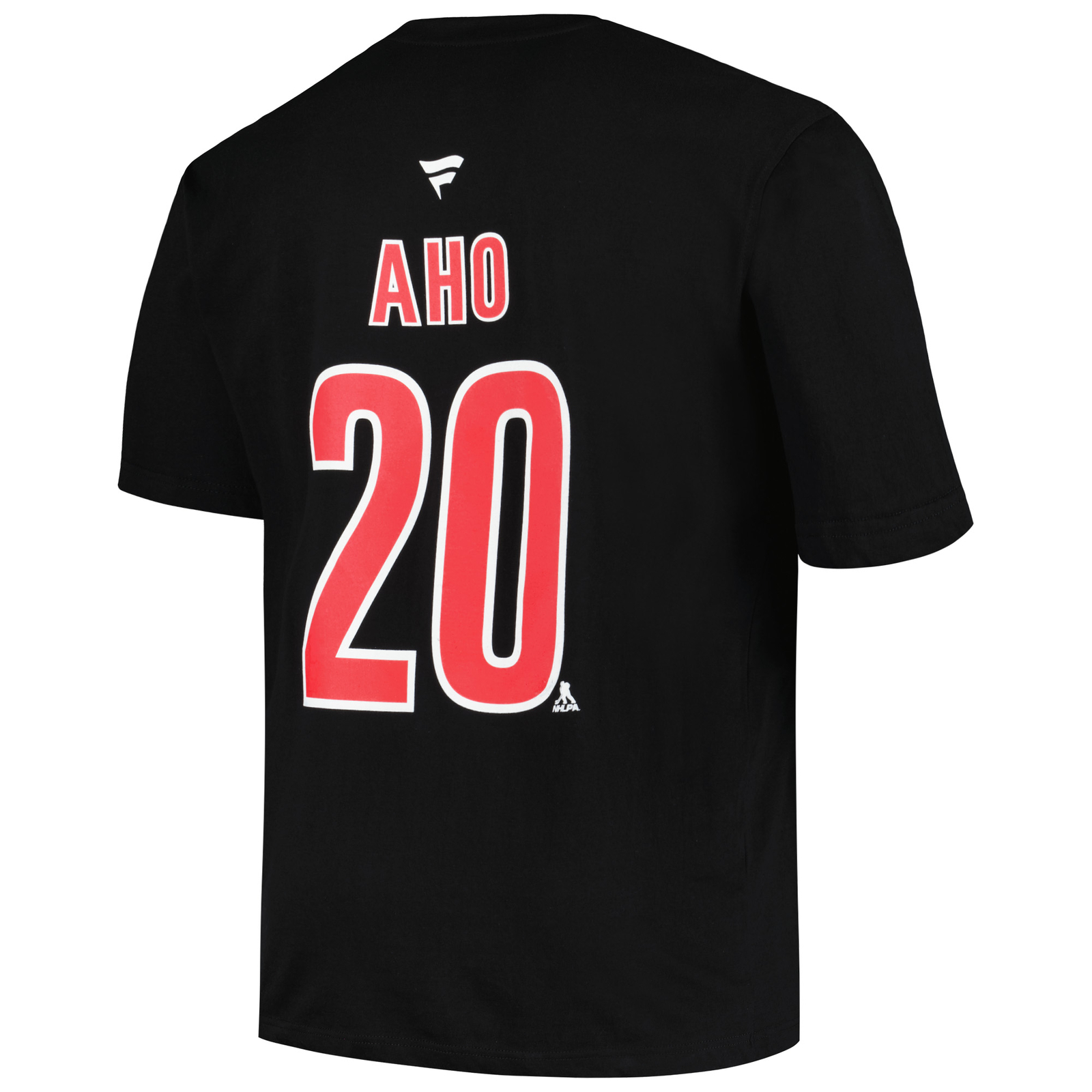 Men's Profile Sebastian Aho Black Carolina Hurricanes Big & Tall Name ...