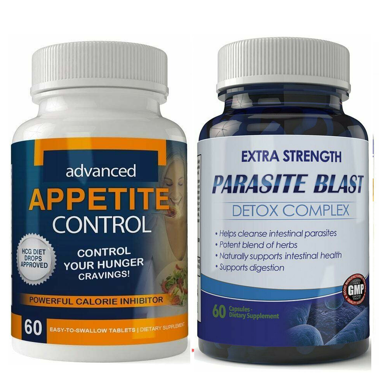 Appetite Control Pills Parasite Blast Detox Support Intestinal Health ...