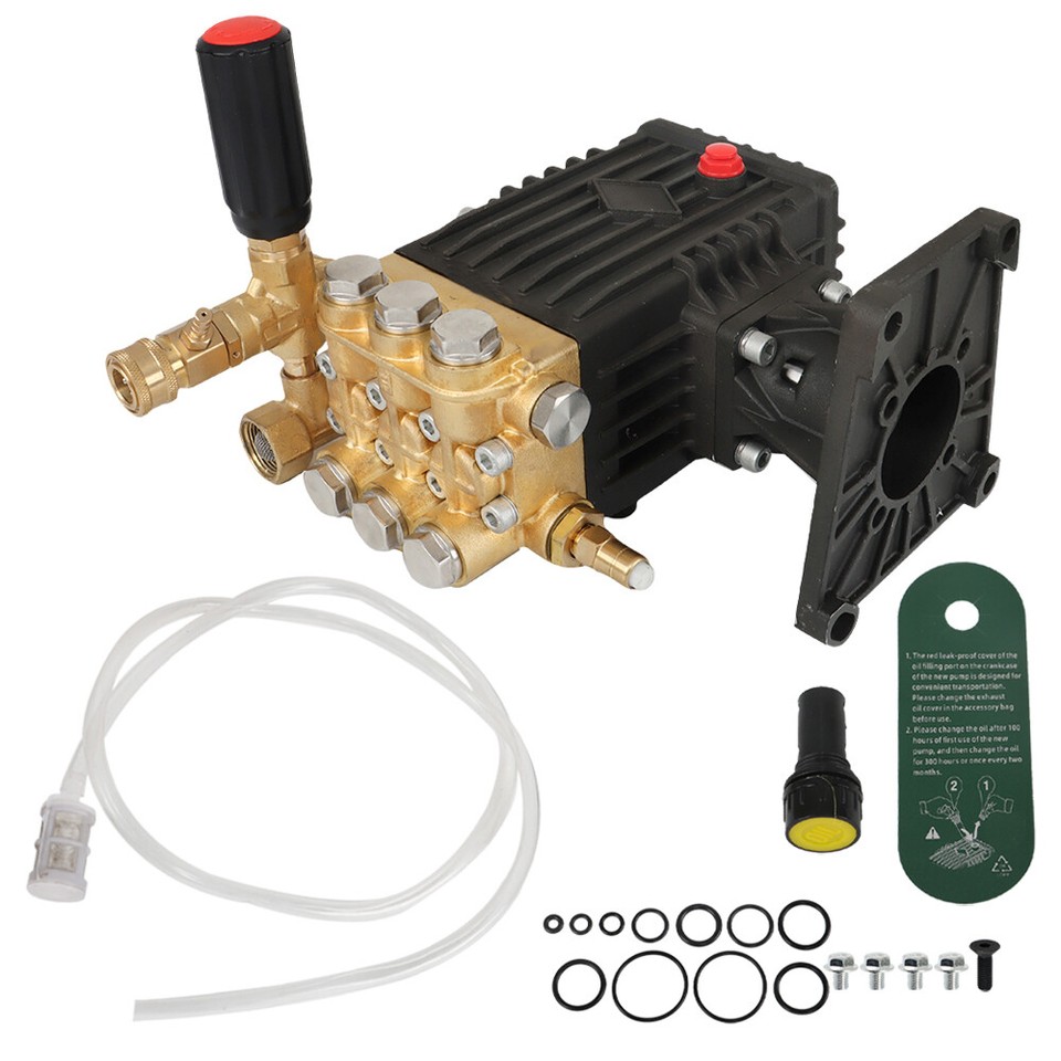 3000/4000/4400 PSI Pressure Power Washer Pump 4.0 GPM 1" Hollow Shaft ...