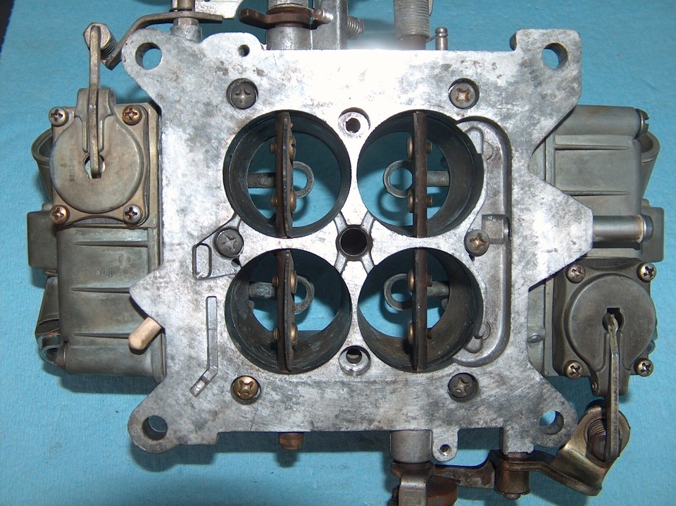 Holley 850 cfm Double Pumper 4 Barrel Carburetor Milled Choke 4781 Carb ...