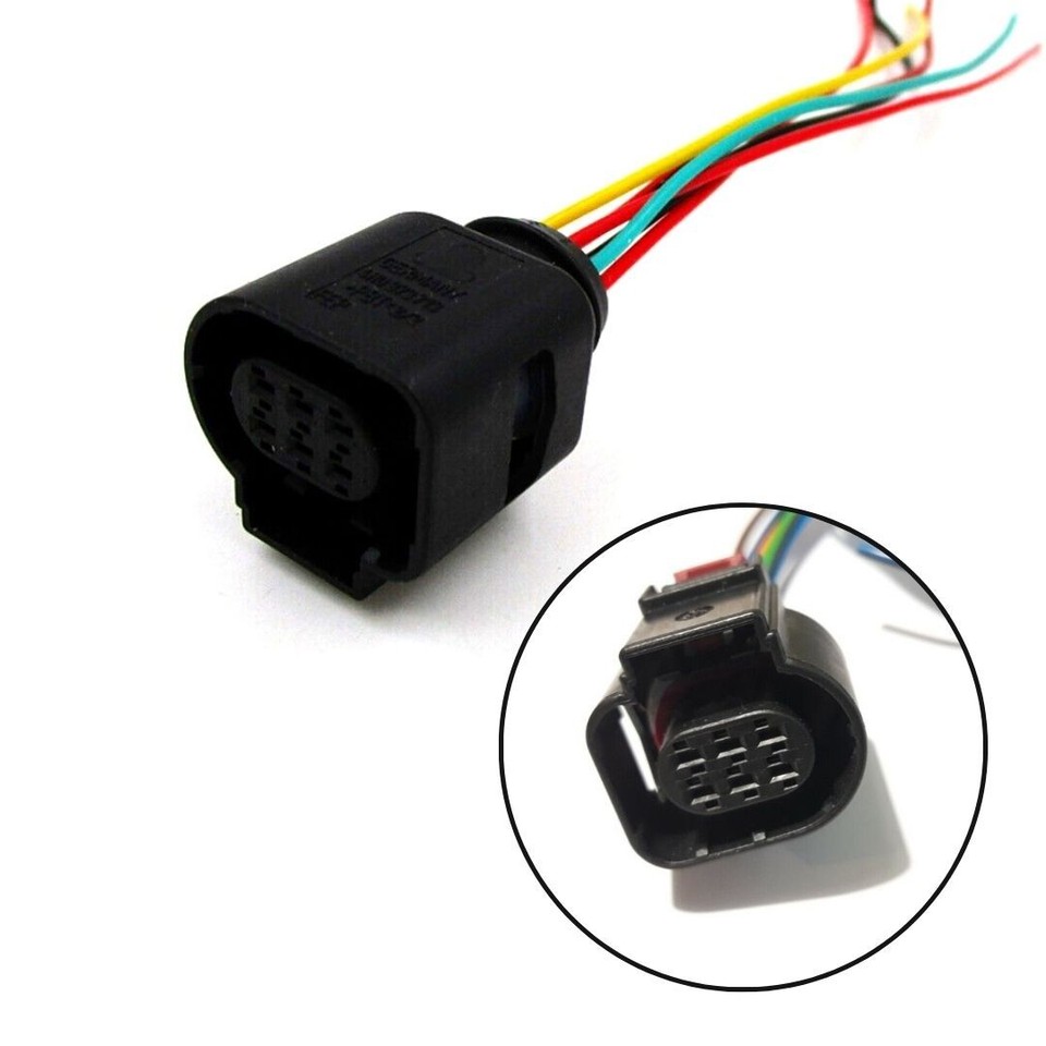 Genuine 6 Pin Plug Wiring Connector 4H0973713 For VW Audi A1 MK1 06-11 ...