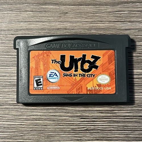 The Urbz Sims In The City GameBoy Advance Cartridge Only Tested Working ...