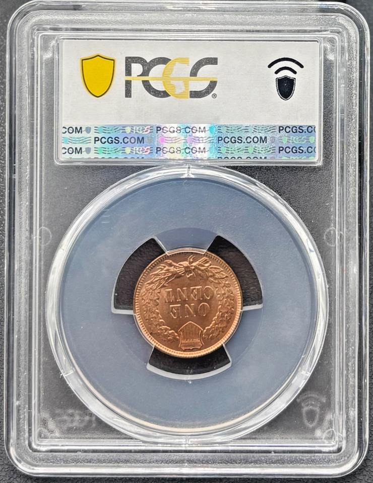 1908 P Indian Head 1 Cent PCGS Gold Shield MS 67 Red, Top Population ...