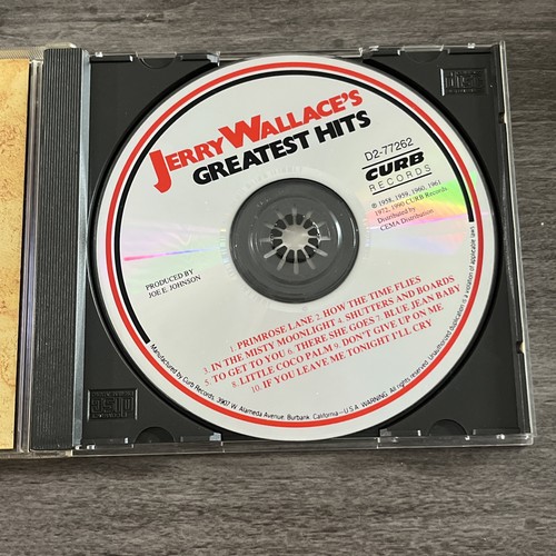 Greatest Hits by Jerry Wallace (CD, 1991) 715187726222| eBay