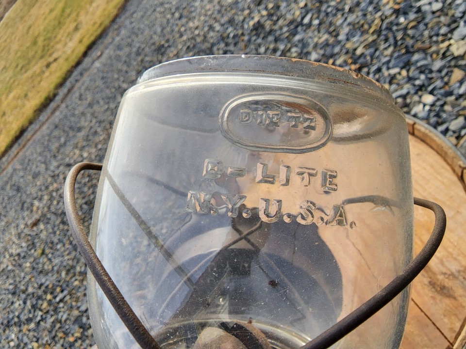 Vintage Embury MFG. Co. Warsaw NY. USA No. 160 Supreme Kerosene Lantern ...