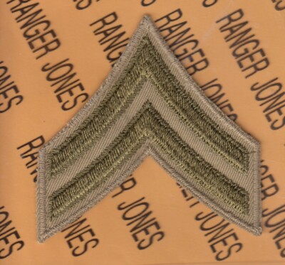 WWII US ARMY 5th Grade CORPORAL Cpl E-4 3.25" patch P4 | eBay