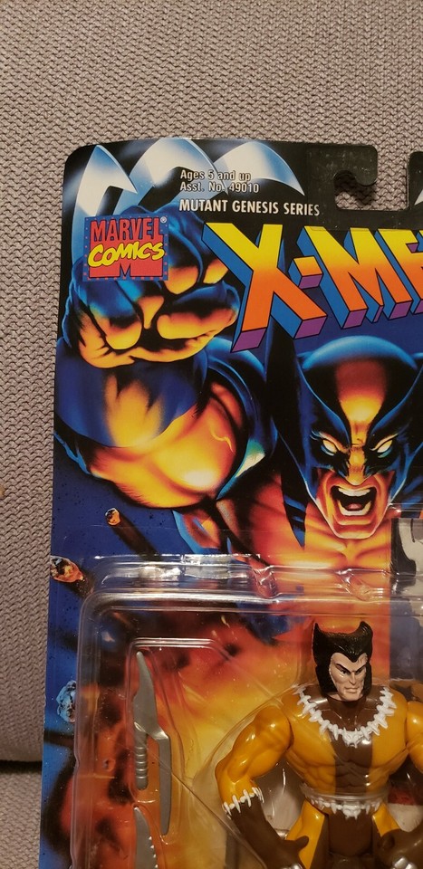Vintage 1995 Marvel X-Men Mutant Genesis Series WOLVERINE FANG Action ...