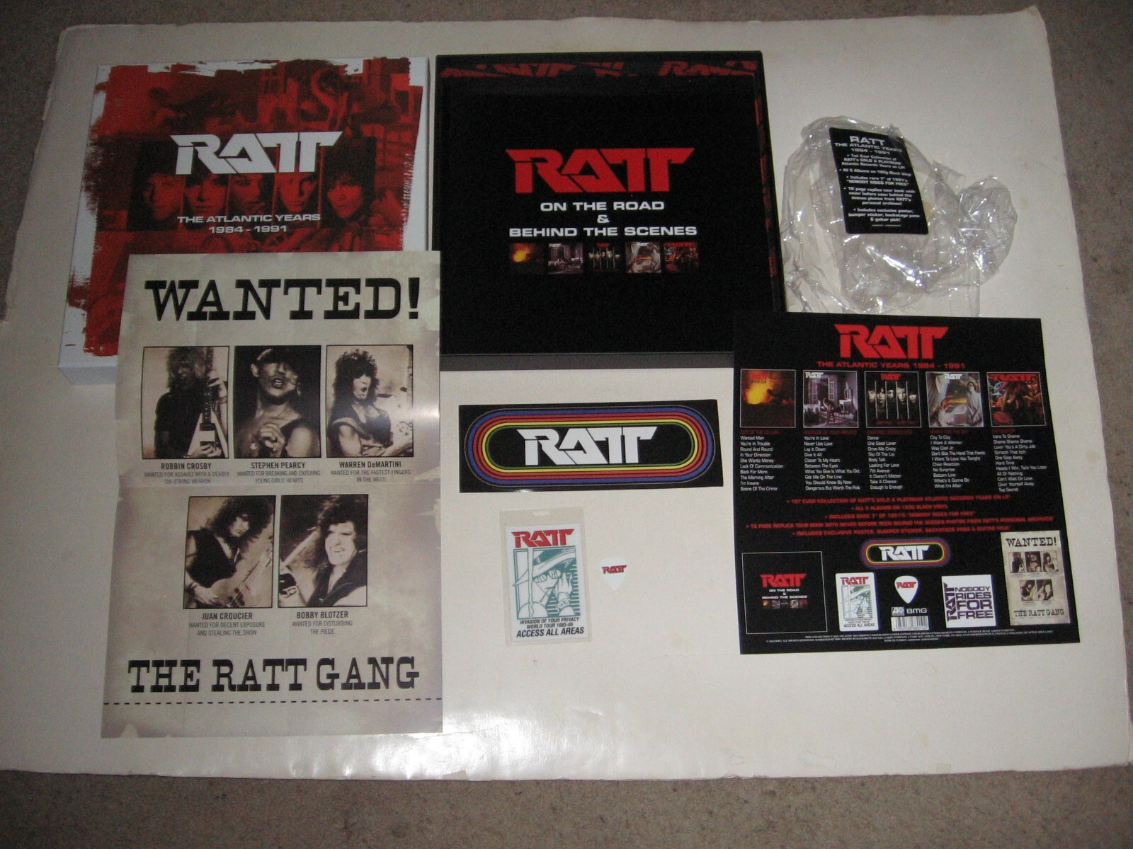 Ratt - The Atlantic Years 1984-1991 Box Set, NO VINYL ONLY BOX AND ...