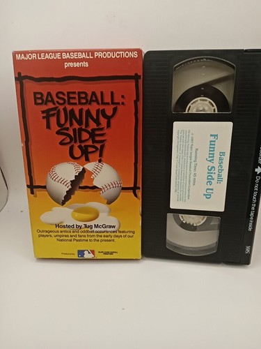 Baseball Funny Side Up VHS 1987 MLB/Avon Home Video 51111138311| eBay
