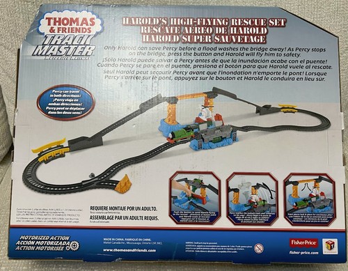 Thomas and Friends Harolds High Flying Rescue Set Track Master for sale ...