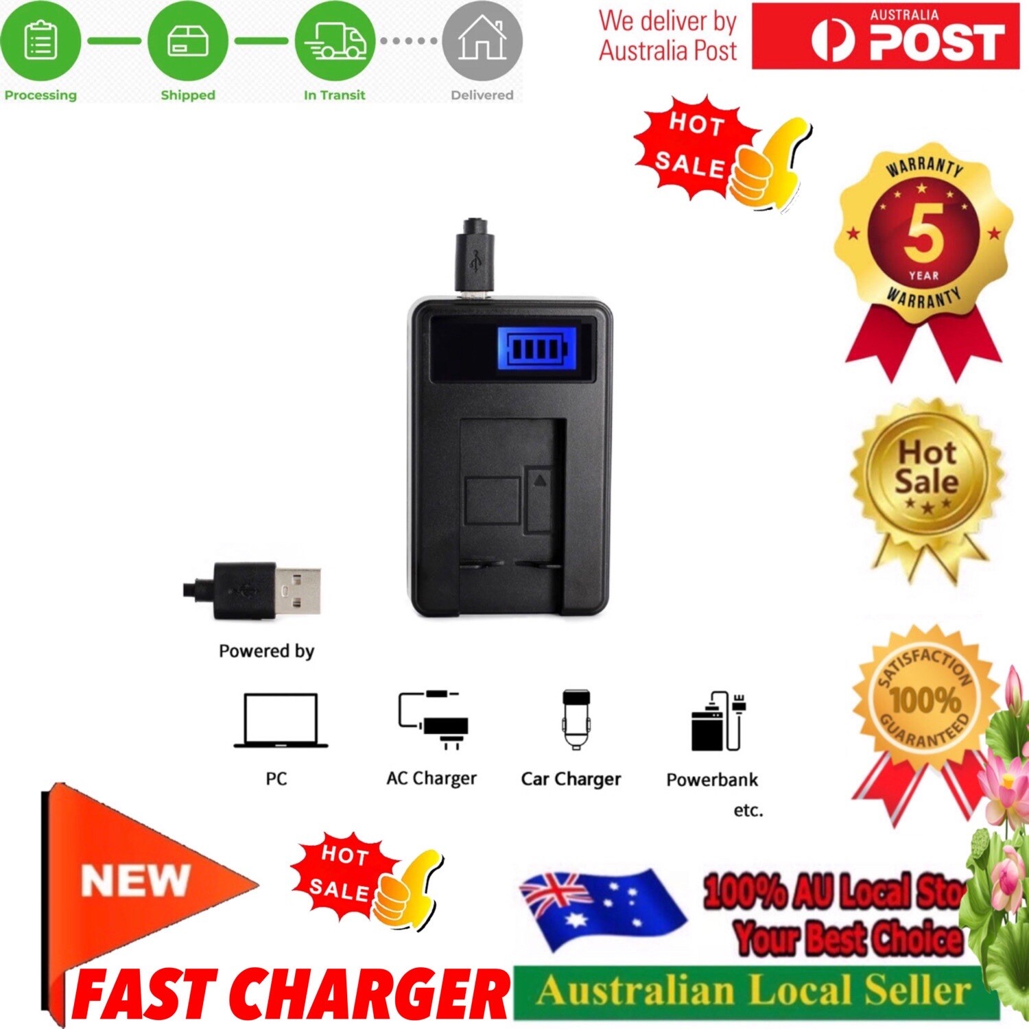 2950mA LP-E6 LPE6 Battery For Canon 60D, 6D, EOS 5Ds, 5D2, 5D3, 5DSR ...