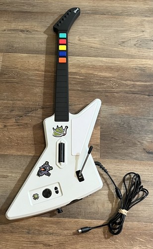 RARE Red Octane 95065 Xplorer Controller Xbox 360 Guitar Hero Wired ...