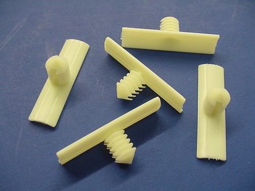 5 Ford White Nylon Wiring Harness Retainers Fasteners Clips Electrical ...