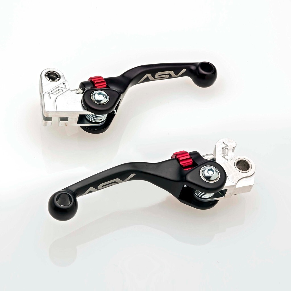 ASV F4 Lever Set Short Black Honda CRF450R / RX / RWE 2021-2024 | eBay