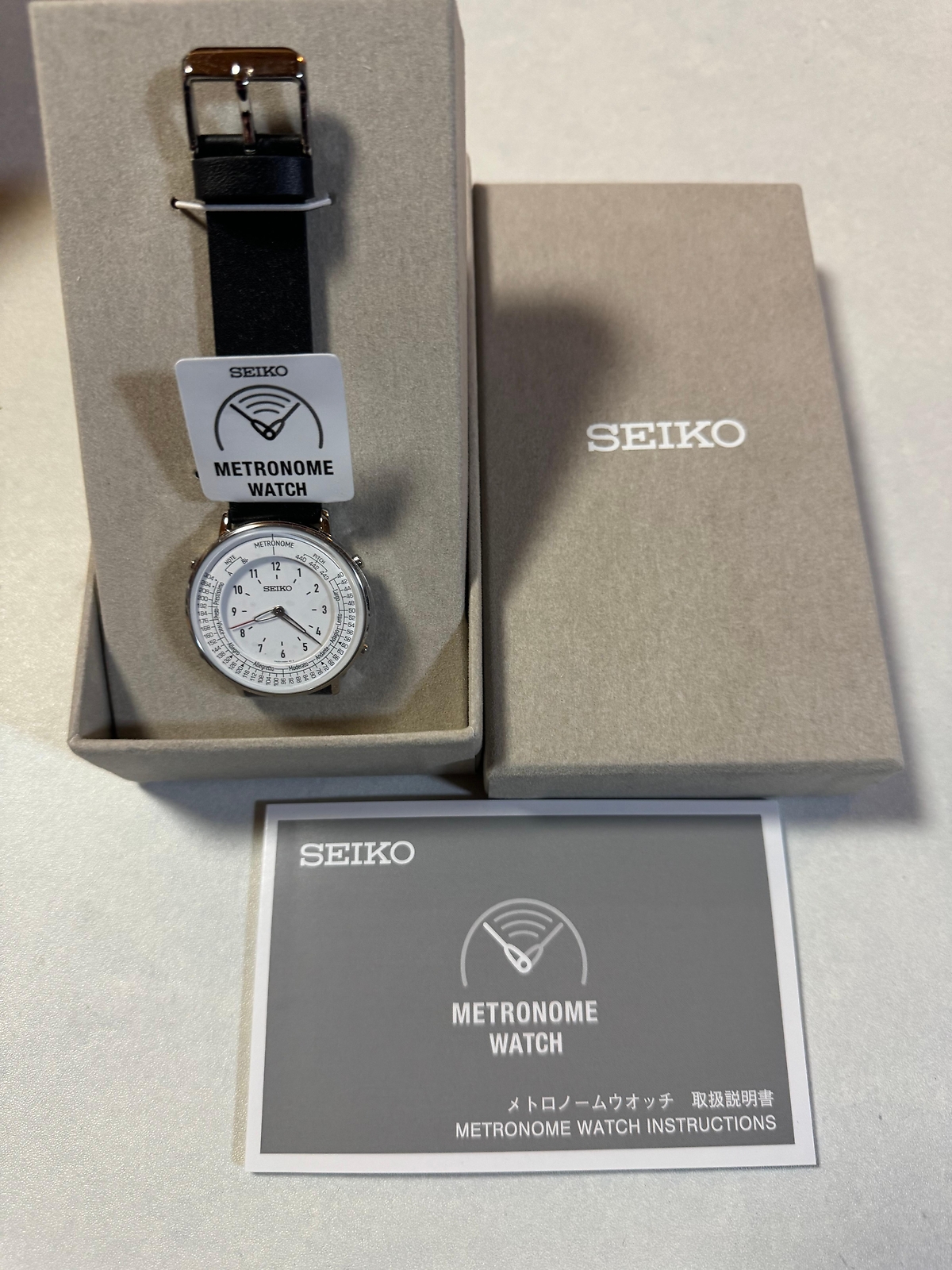 Seiko Metronome White Unisex Adult Watch - SMW006A for sale online | eBay