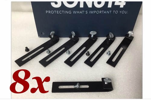 Lot 8 Mounting Brackets, J Shape, J Hook, for CCTV Security ...