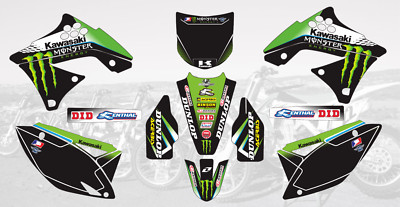 295 MX GRAPHICS DECALS STICKERS FOR KAWASAKI KX250F 2009-2012 KX450F ...