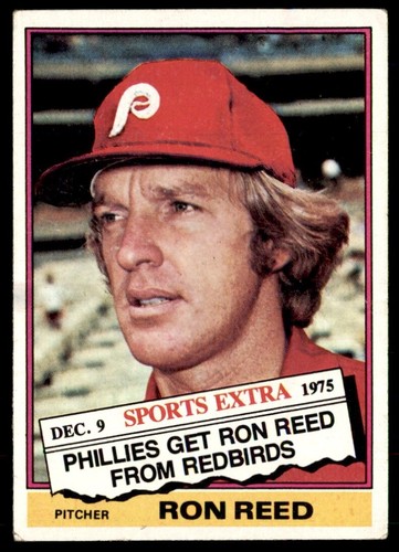 1976 Topps Traded Ron Reed Philadelphia Phillies #58T | eBay