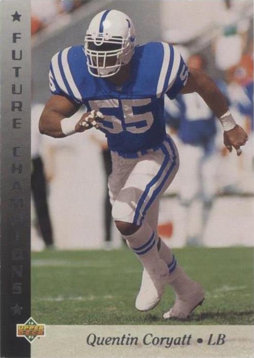 1993 Upper Deck NFL Experience - Quentin Coryatt #14 for sale online | eBay