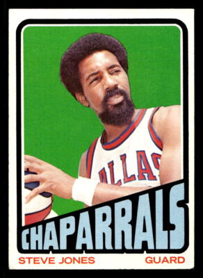 1972 Topps - Steve Jones - #216 Dallas Chaparrals GD/GD+ | eBay