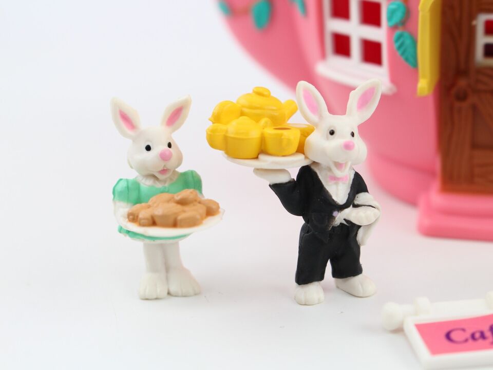 1996 Kenner Littlest Pet Shop LPS Mini Surprise Families Cafe Complete ...