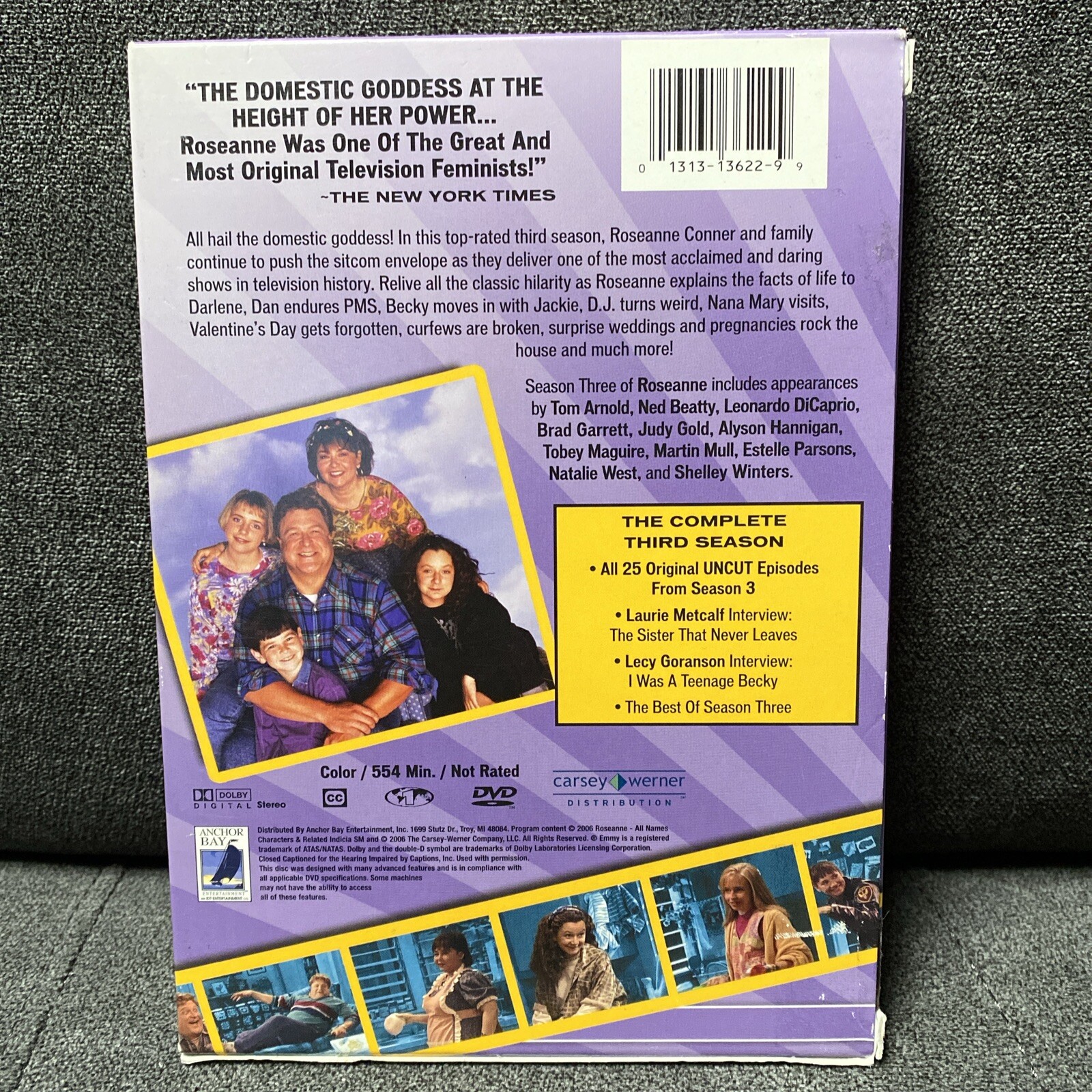 Roseanne - The Complete Third Season (DVD, 2006, 4-Disc Set, Uncut ...