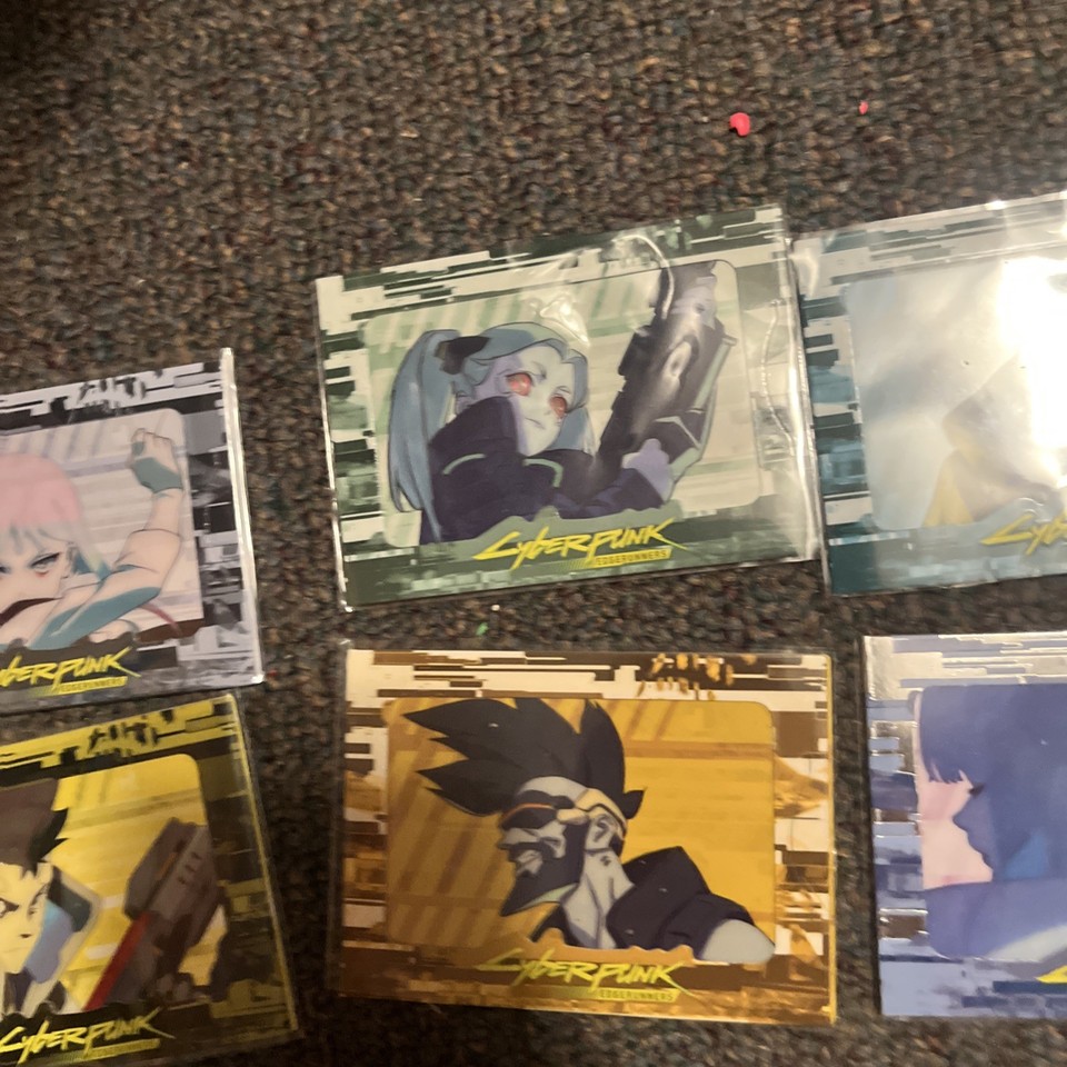 Cyberpunk Edgerunners Cybercel Rare Lot Unscanned | eBay
