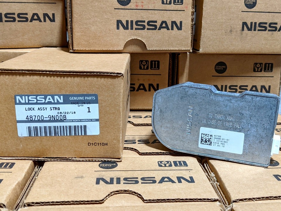 Nissan Altima, Maxima, Murano, GT-R & 370Z Ignition Steering Lock ...