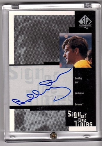 Bobby Orr -2000 Upper Deck SP autograph -Sign of the Times # BO! | eBay