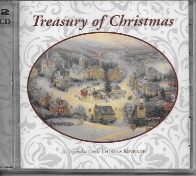 Treasury of Christmas [2 Disc] by Thomas Kinkade (CD, Jul-2003, 2 Discs ...