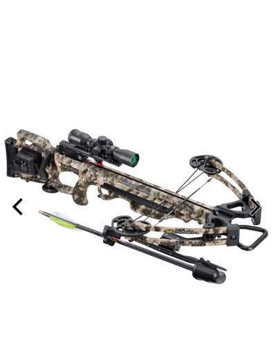 TenPoint Titan M1 Crossbow w/ACUdraw Pro Crank -View Scope 3 Arrows ...