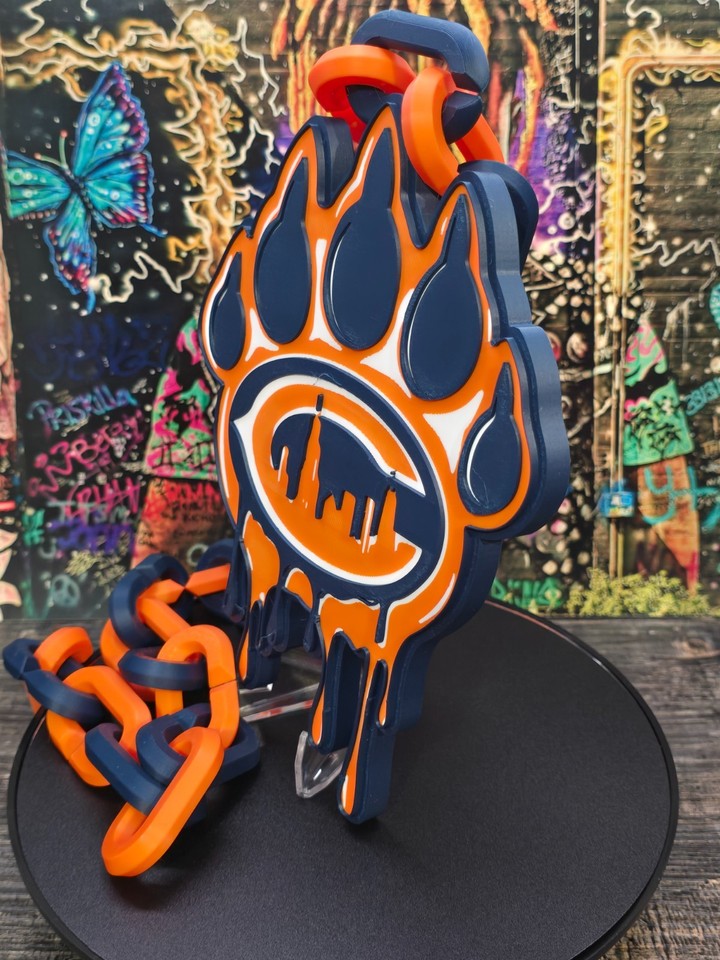 Chicago Bears- HYPE CHAIN (FREE SHIPPING)- 3D Printed - B | eBay
