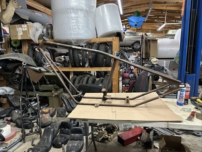 Harley Arlen Ness Digger Rigid Frame Hard Tail Chopper Big Twin Panhead ...