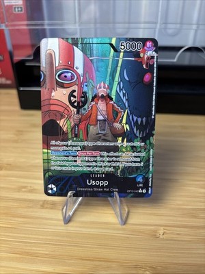 One Piece Royal Blood #OP10-042 USOPP - Leader Alternate Art Parallel ...